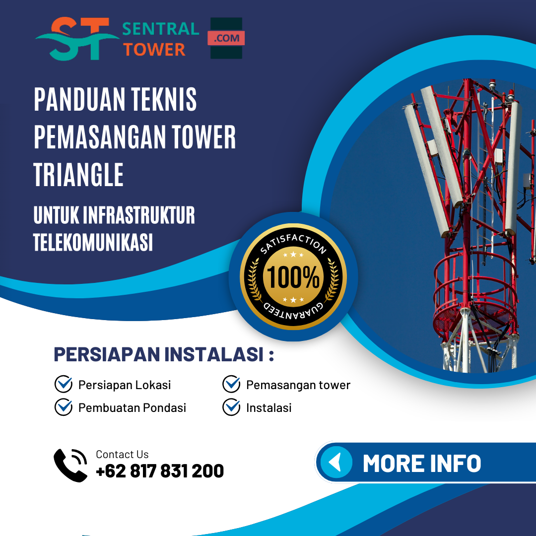 Panduan Teknis Pemasangan Tower Triangle untuk Infrastruktur ...